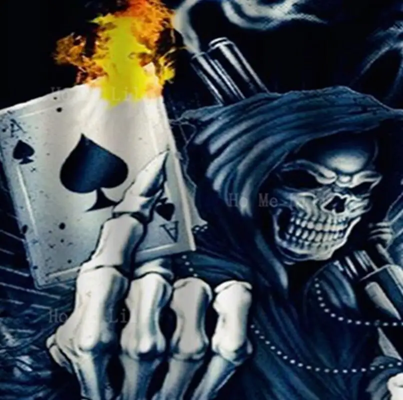Grim Reaper Playing Cards