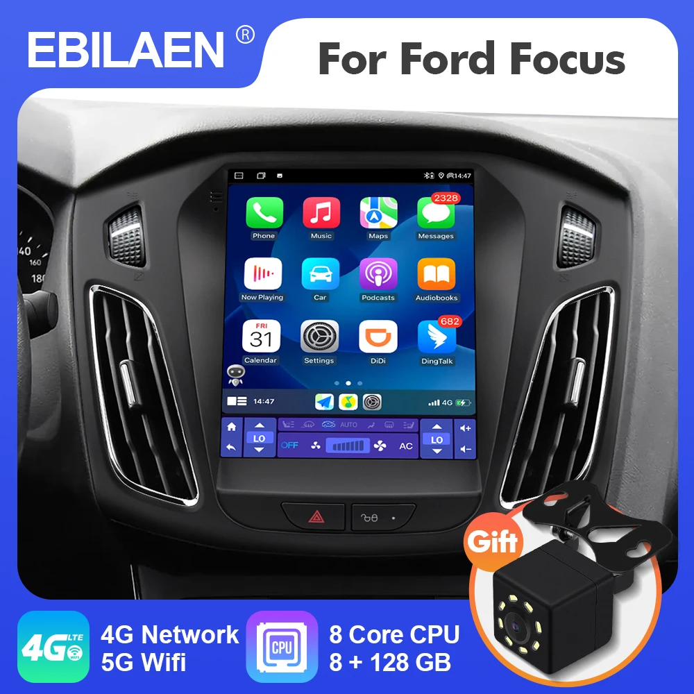 EBILAEN-Android-12-Tesla-Style-Vertical-Screen-Car-Radio-Multimedia ...