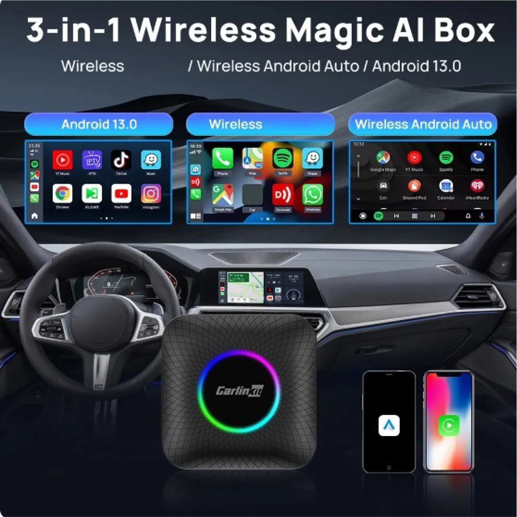Wireless-Car-Play-Carlin-Kit-4GB-Car-Play-Android-Auto-Wireless-Adapter ...