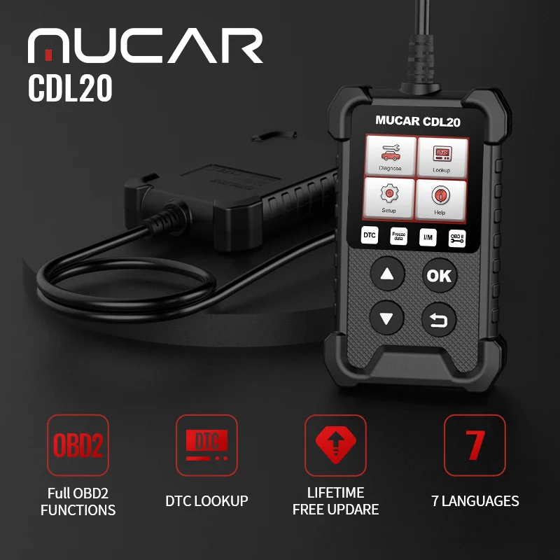 MUCAR-Outil-de-Diagnostic-Automobile-CDL20-OBD2-Scanner-pour-Voitures ...