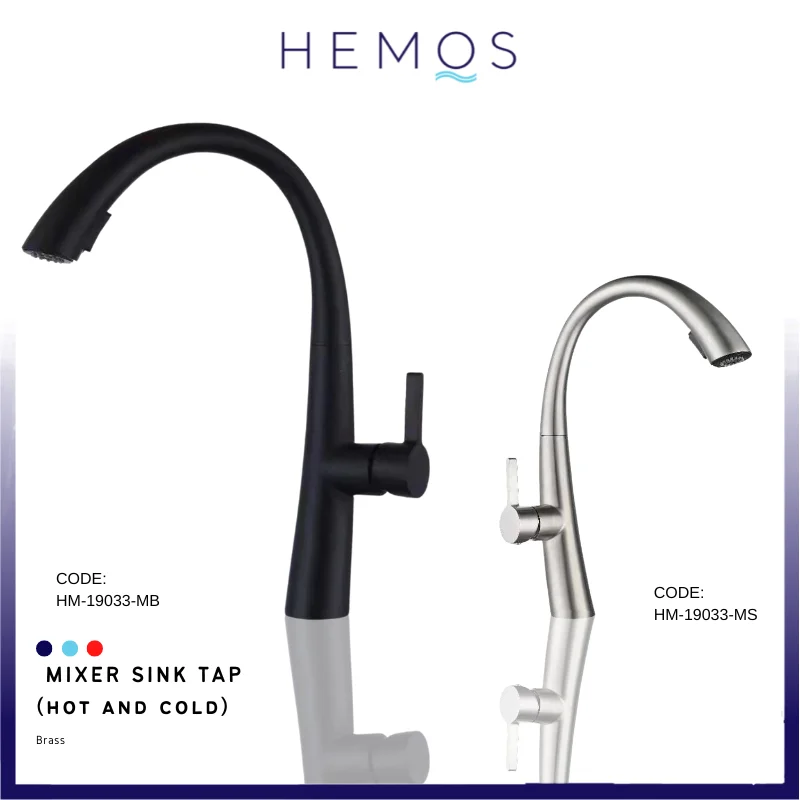 Hemók Elrejtik A Kihúzható Fekete Konyhai Csaptelep Hideg És Forró ...