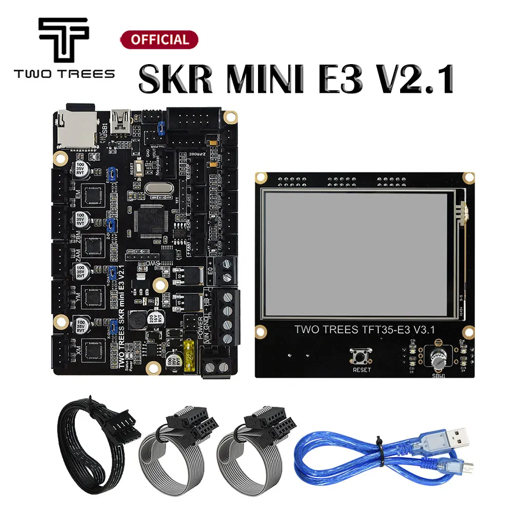 Twotrees SKR MINI E3 V2.1 32Bit 3D Motherboard TMC2209 3D Printer Parts For Ender 3/5 Pro ...