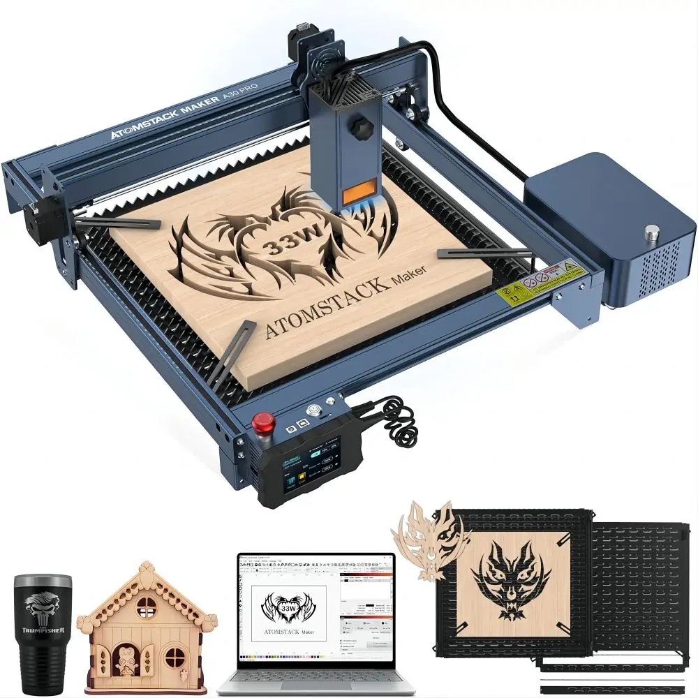 ATOMSTACK-A30-X30-S30-Pro-160w-Laser-Engraving-Machine-With-F3 ...