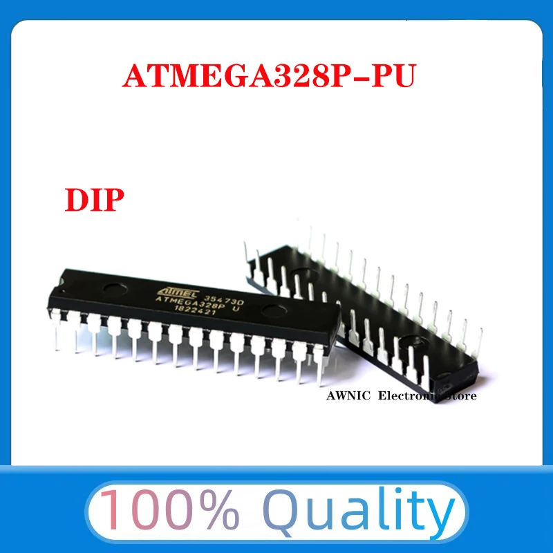 1pcs-lot-ATMEGA328P-PU-CHIP-ATMEGA328-Microcontroller-MCU-AVR-32K-20MHz-FLASH-DIP-28-DIP ...