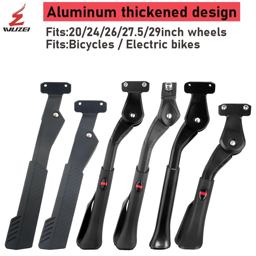 Adjustable-Bicycle-Kickstand-Aluminium-Alloy-MTB-Snow-Folding-Bike ...