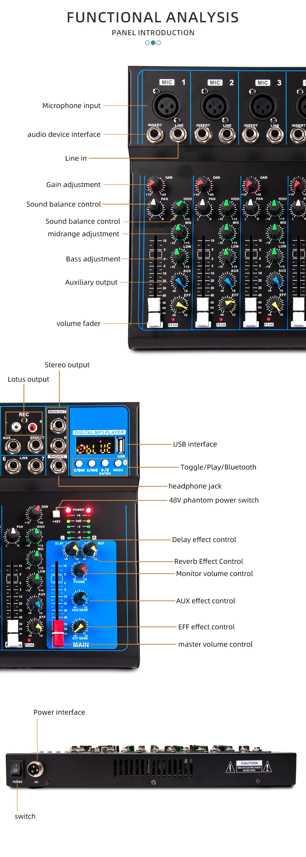 Generic Yamaha Table De Mixage PROFESSIONAL MIXER F7 /7 Canaux ...