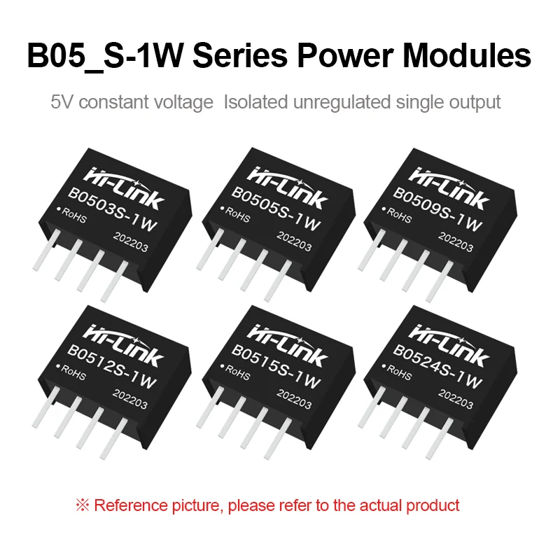 10pcs/lot B0505S B0512 B0515 1W SIP 4 5V to 5V/12V/15V IC Isolation ...