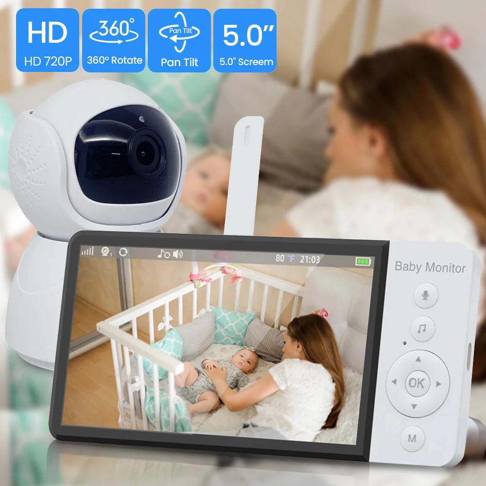 5-0-Inch-Wireless-Video-Baby-Monitor-5000mAh-Battery-IPS-Screen-With ...