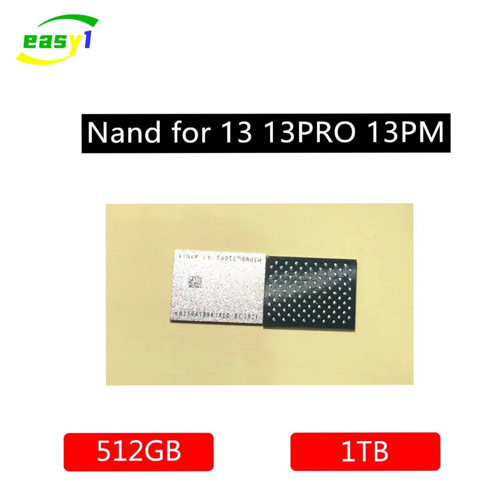 256GB 512 1TB Nand Flash For iPhone 13 Pro Max 13Mini Memory IC ...