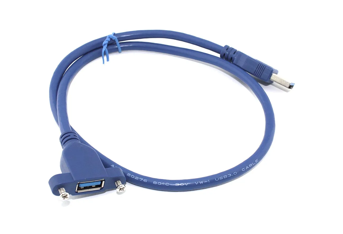 Кабель USB 3.0 для монтажа на корпус папа мама с отверстиями под болты ...