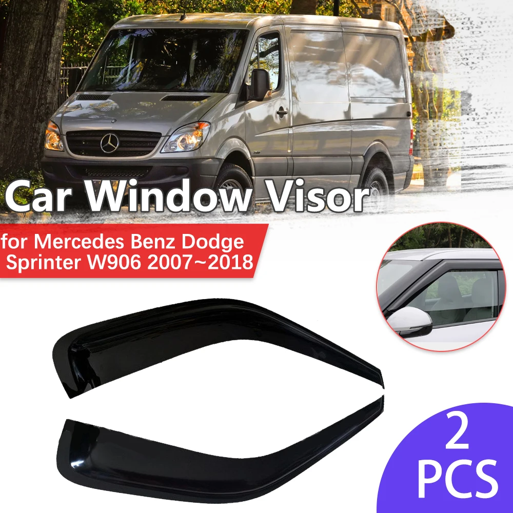 Window Visor for Mercedes Benz Dodge Sprinter W906 LWB 2007~2018 ...