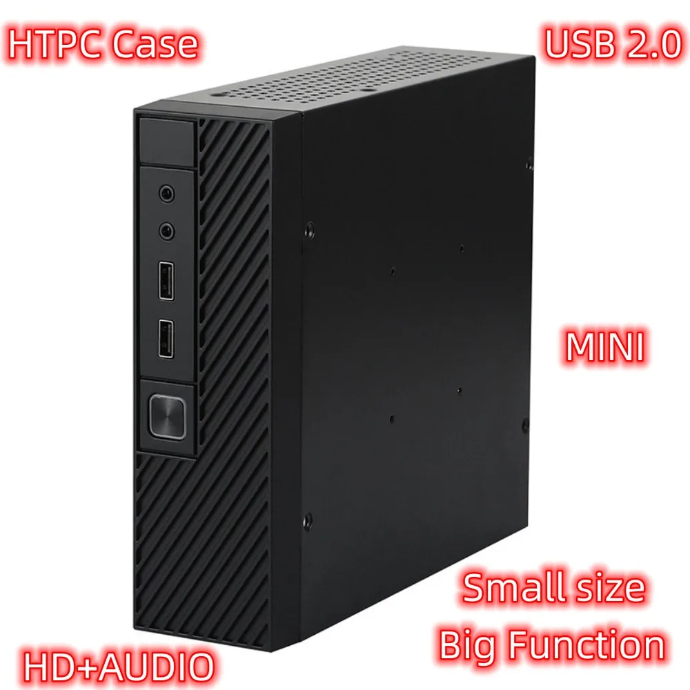 Desktop-Mini-HTPC-Case-With-Power-Supply-For-Mini-PC-Htpc-Chassis-K39 ...