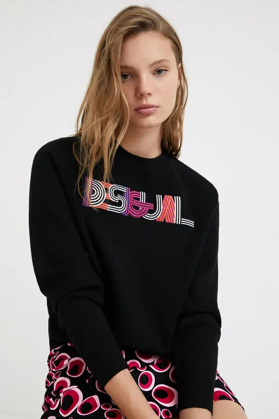 Knit Embroidered Sweater | Chest Knit Sweater | Chest Pullovers - New ...