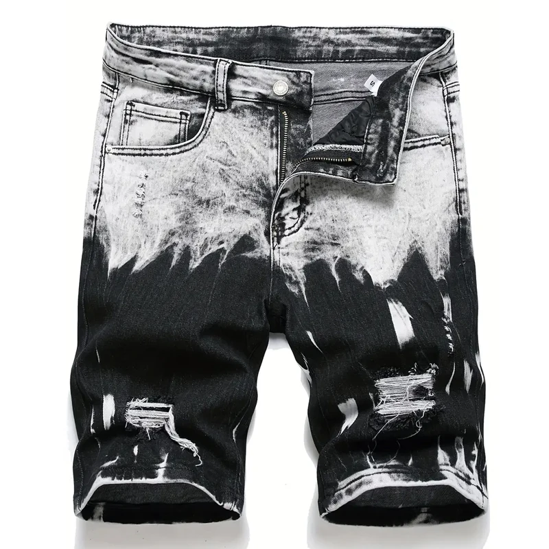 Summer-New-Slim-Stretch-Men-Short-Jeans-Fashionable-Retro-Do-Design ...