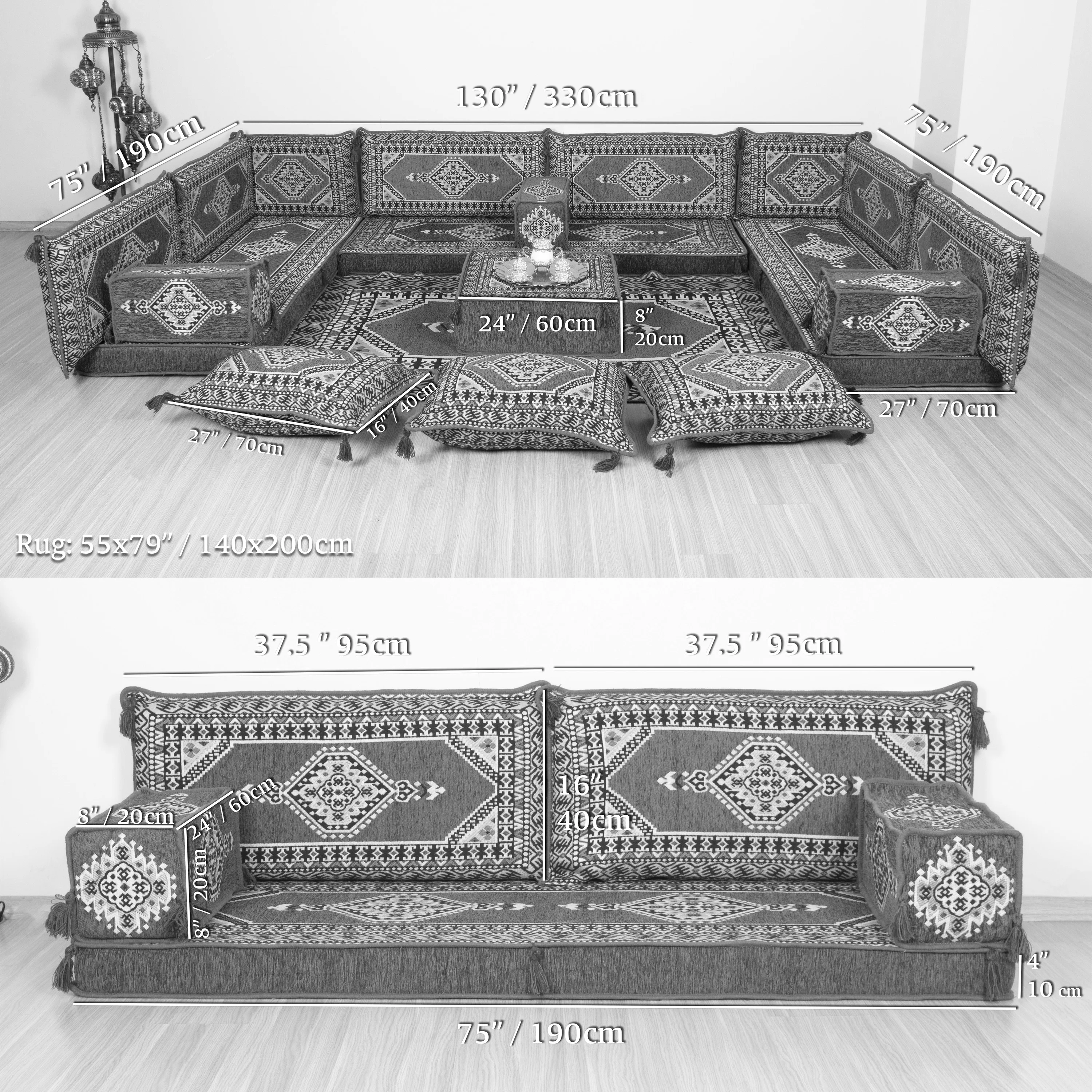 Floor Cushion Arabian Decor Decorations