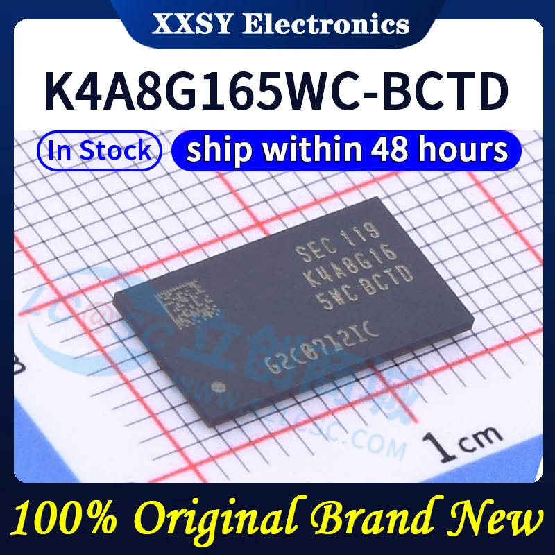 K4A8G165WC-BCTD-BGA96-K4A8G165WC-chip-microcontroller-MCU-MPU-IC ...