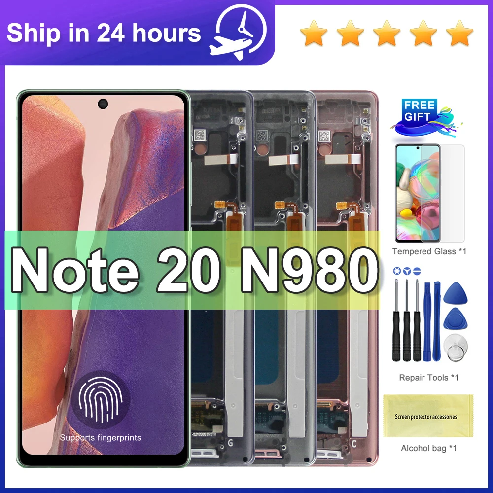 6-7-For-AMOLED-For-Samsung-Note-20-LCD-N980-N980F-Display-touch-screen ...