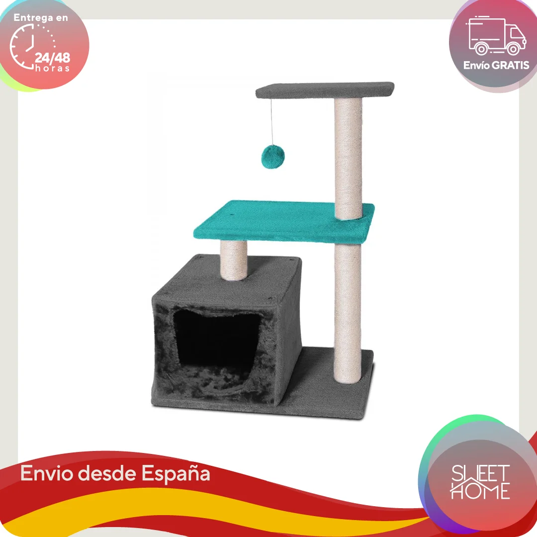 Luxury Cat Tree Scraper House Cat Tree House Cat Tree Scratcher Luxury ...