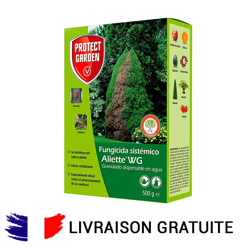 Bayer Aliette WG Formats fongicides préventifs et curatifs 500 G ...