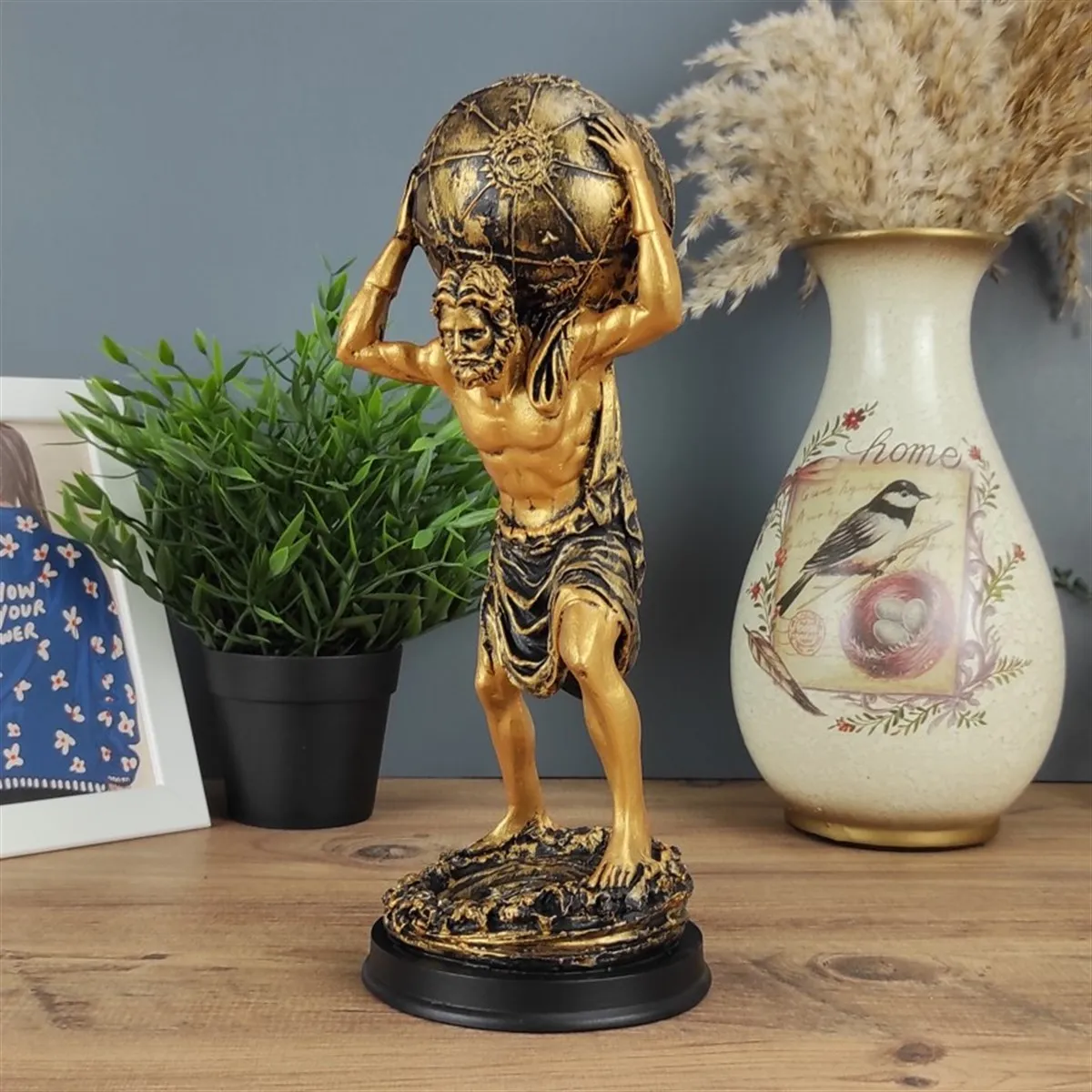 Atlas Statue