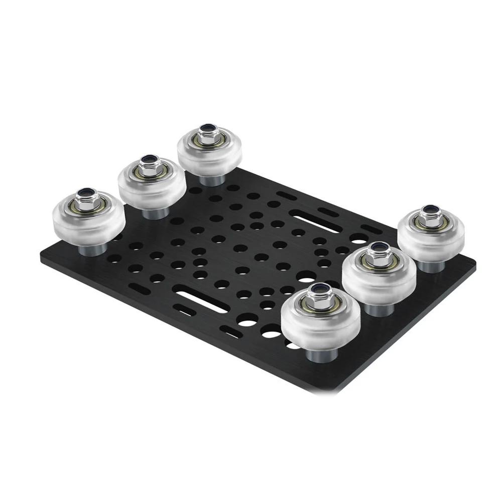 바퀴 달린 V 슬롯 갠트리 세트 알루미늄 프로파일 V 슬롯 알루미늄 플레이트 키트 갠트리 플레이트 3d 프린터 부품 20 80mm3d 프린터 부품 And 액세사리