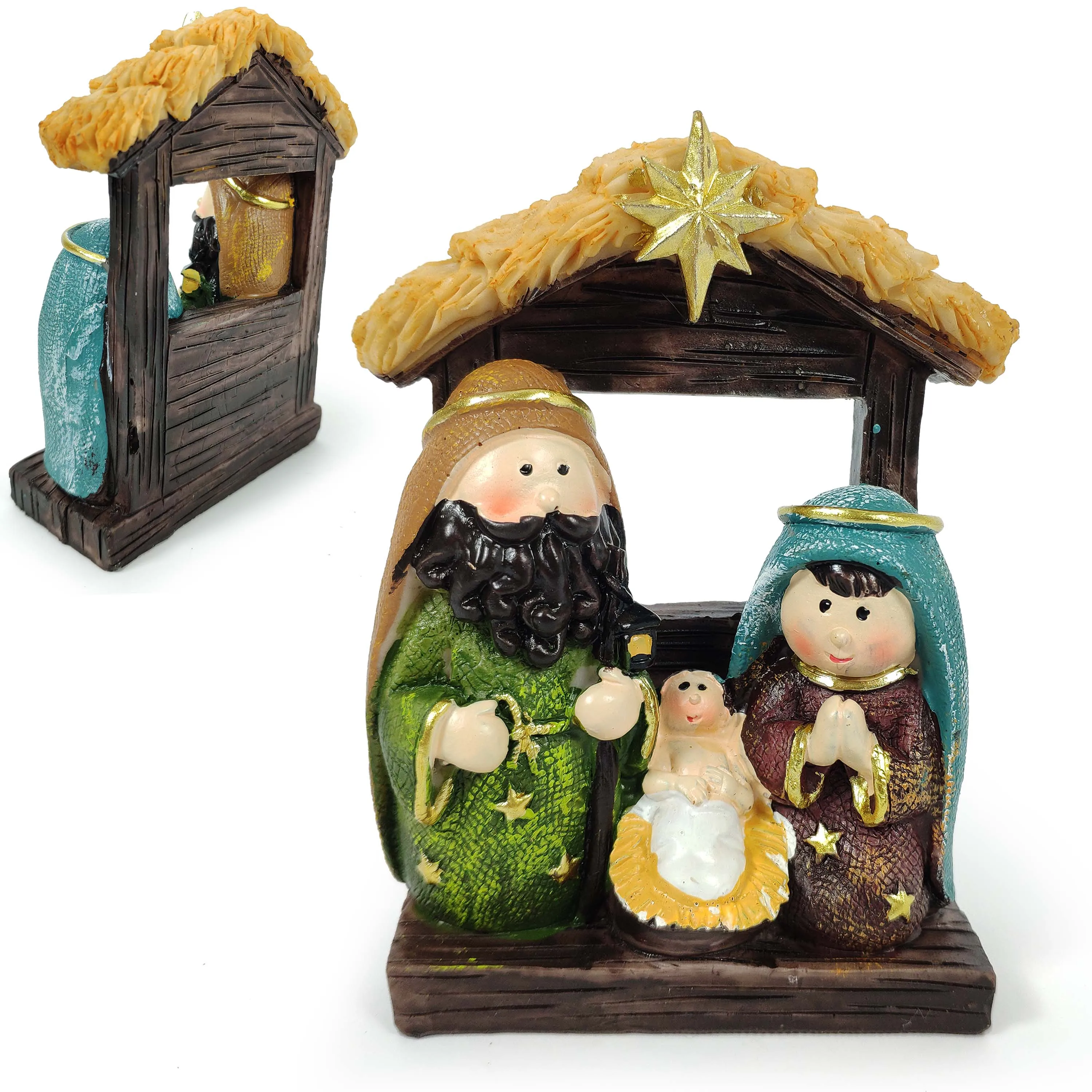 Nativity for Belen 11.5cm Christmas Portal nativity scene with children ...