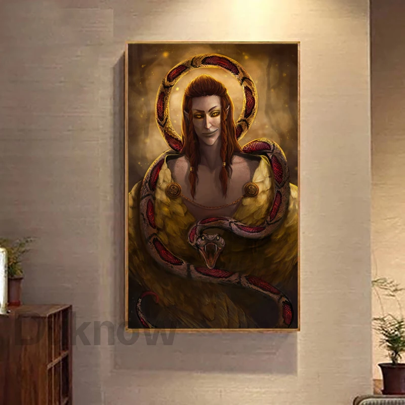Loki Norse Painting
