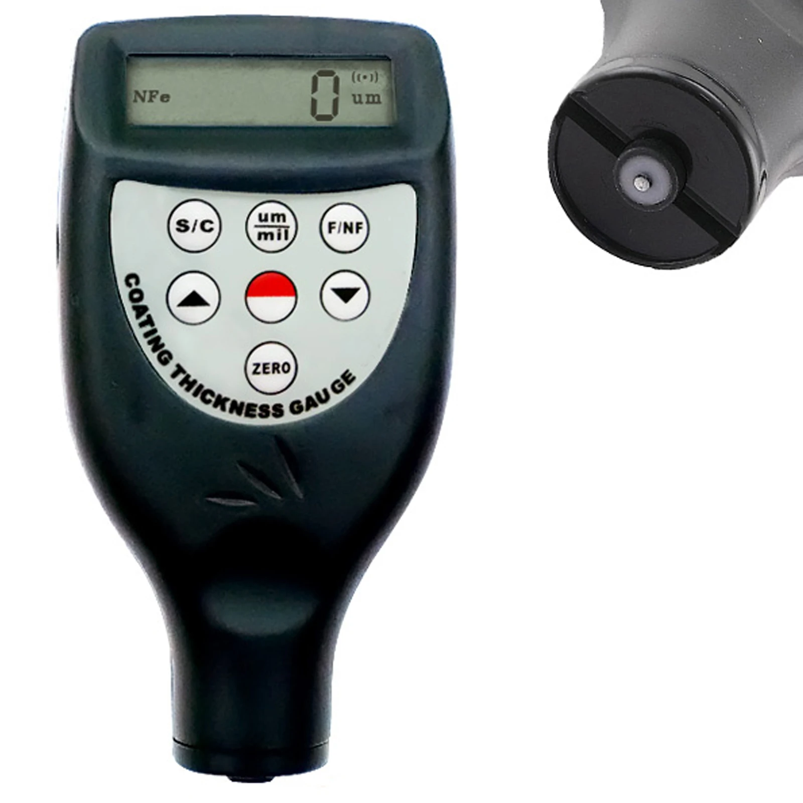 Digital Coating Thickness Gauge Meter Single & Continuous Mode 0-1250um ...