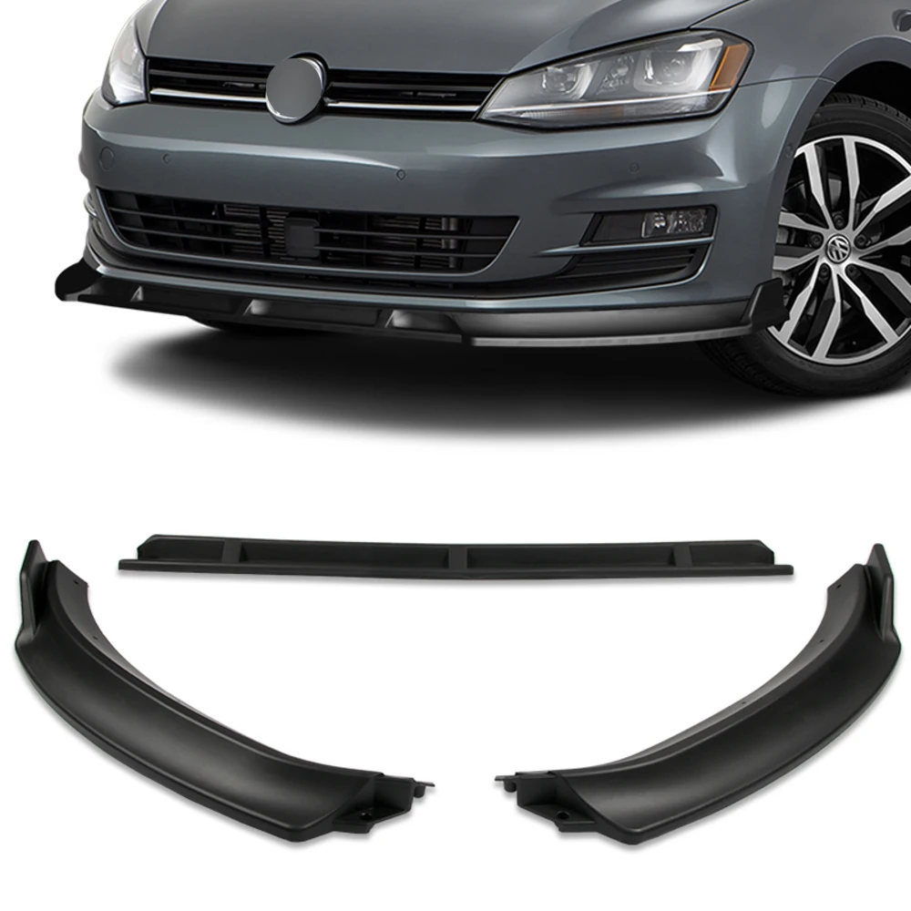 For 2014 2015 2016 2017 Volkswagen Golf MK7 Model Front Bumper Spoiler ...