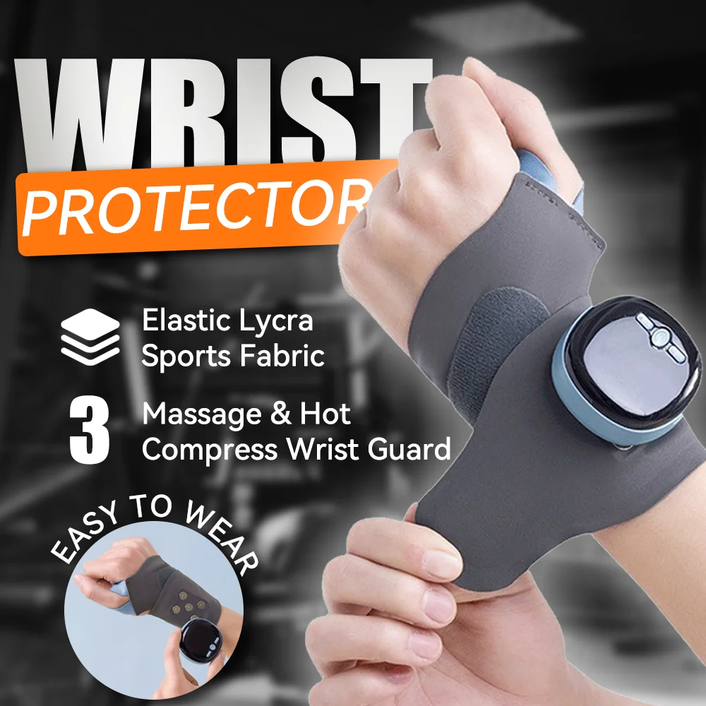 Heated Wristband For Tendonitis Heated Wrist Massager TFCC Strain ...