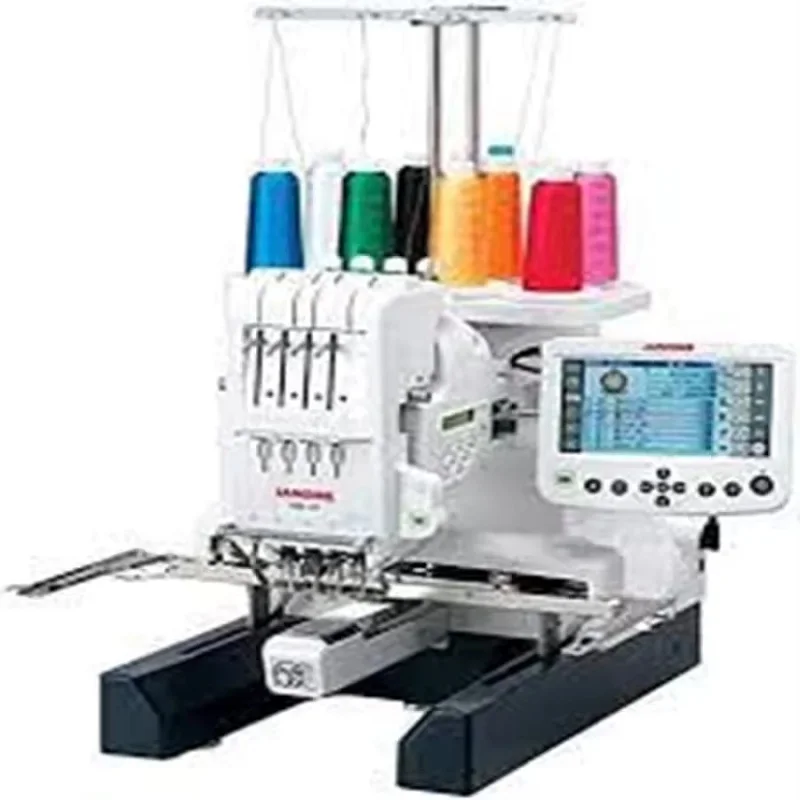 100% GENUINE Janom MB-4Se Four-Needle Embroidery Machine with included ...
