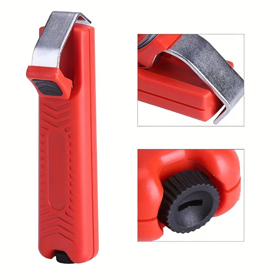 Cable Stripping Tool, Adjustable Cutting Depth Hard Cable Jacket ...