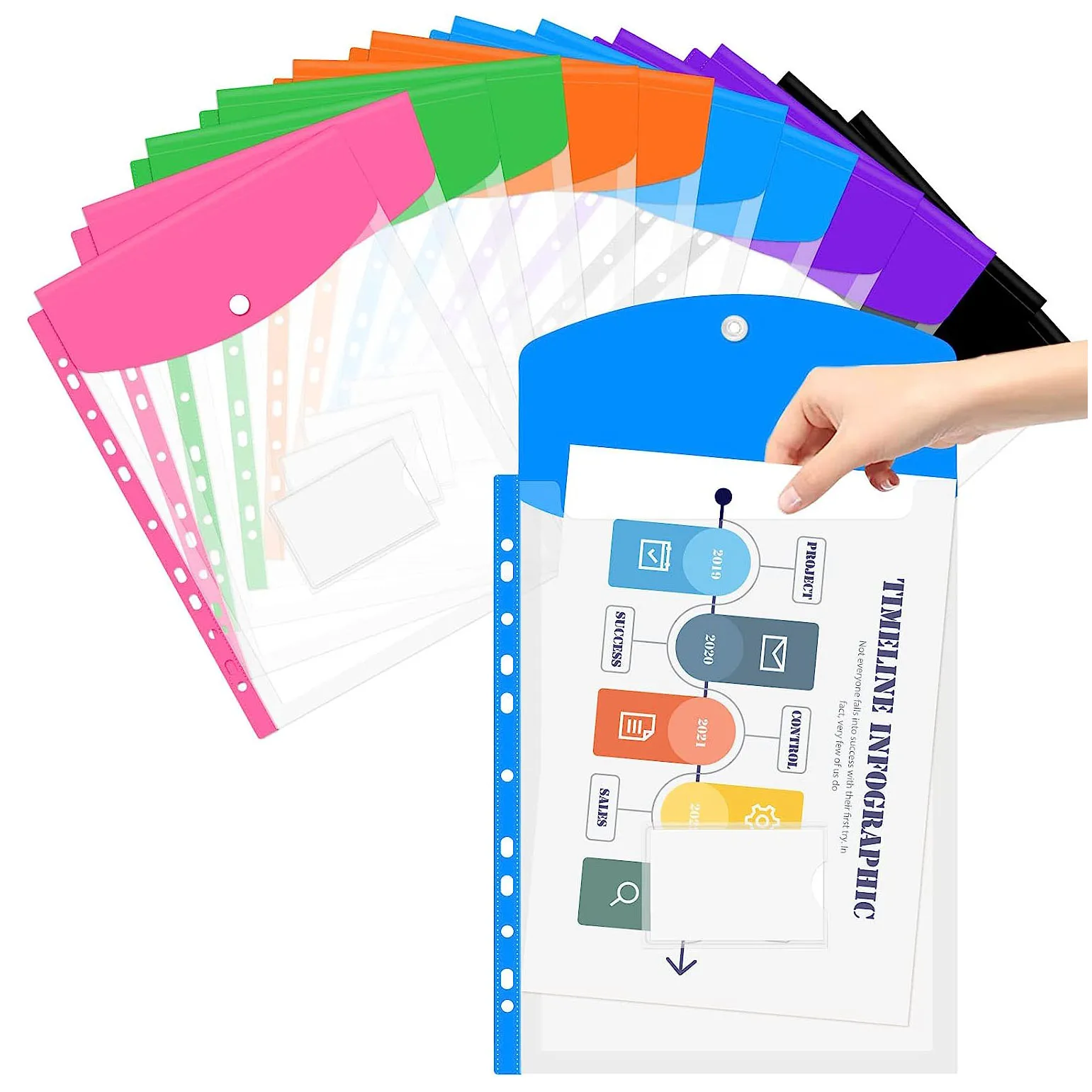 Classeurs Avec Pochettes