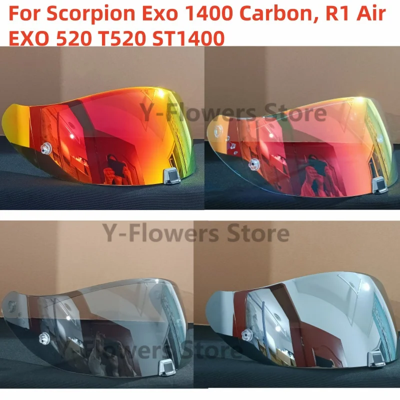 Helmet-Visor-Lens-for-Scorpion-Exo-1400-Carbon-R1-Air-EXO-520-T520 ...