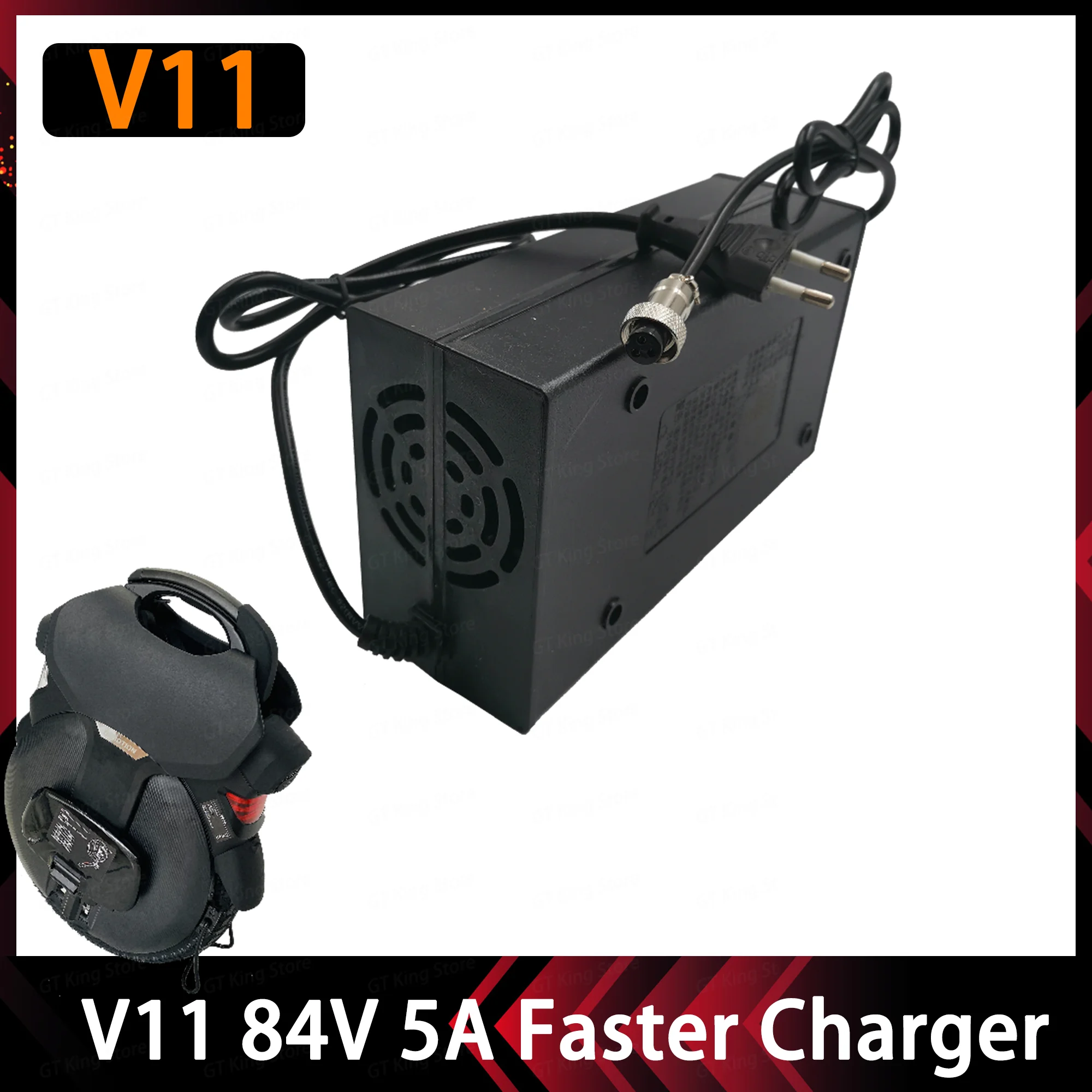 INMOTION V11 Unicycle 84V 5A Fast Charger Quick Charger Electric Wheel ...