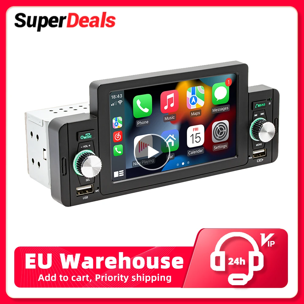 1din Auto Radio Android Mp5 Multimedia Player 1 Din Car Stereo Video ...