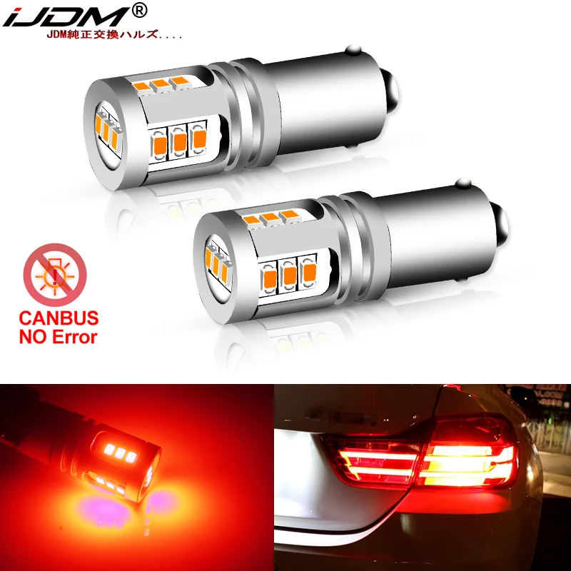 iJDM Auto Brilliant Red 12V H21W BAY9s LED Bulbs For BMW 2014-2017 F32 ...