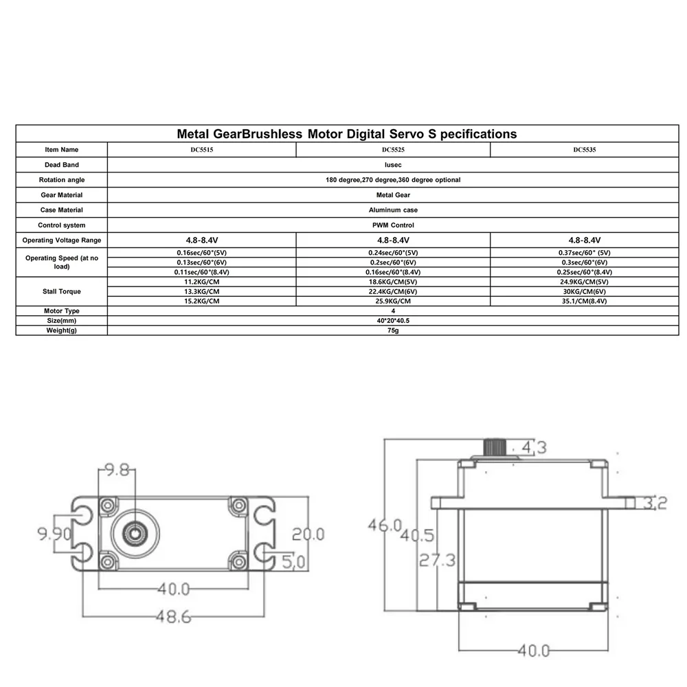 15KG Digital Servo,Digital Servo