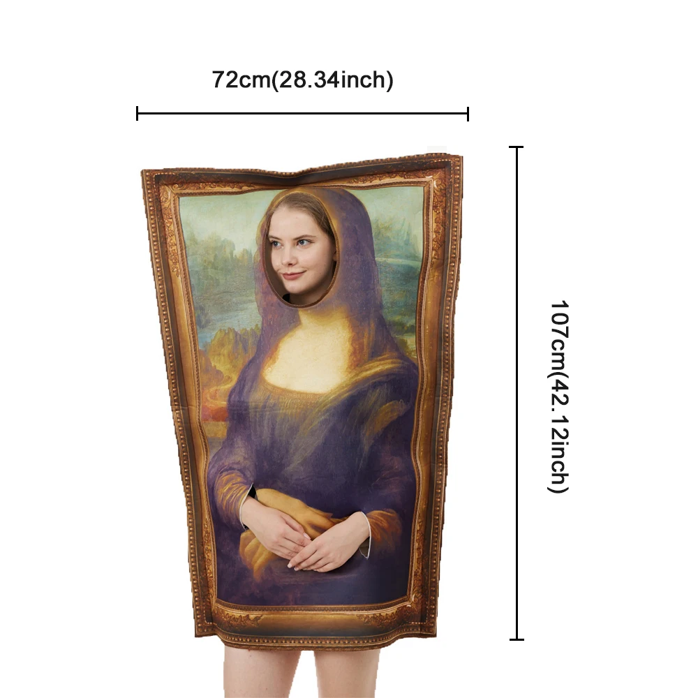Mona Lisa Frame Costume