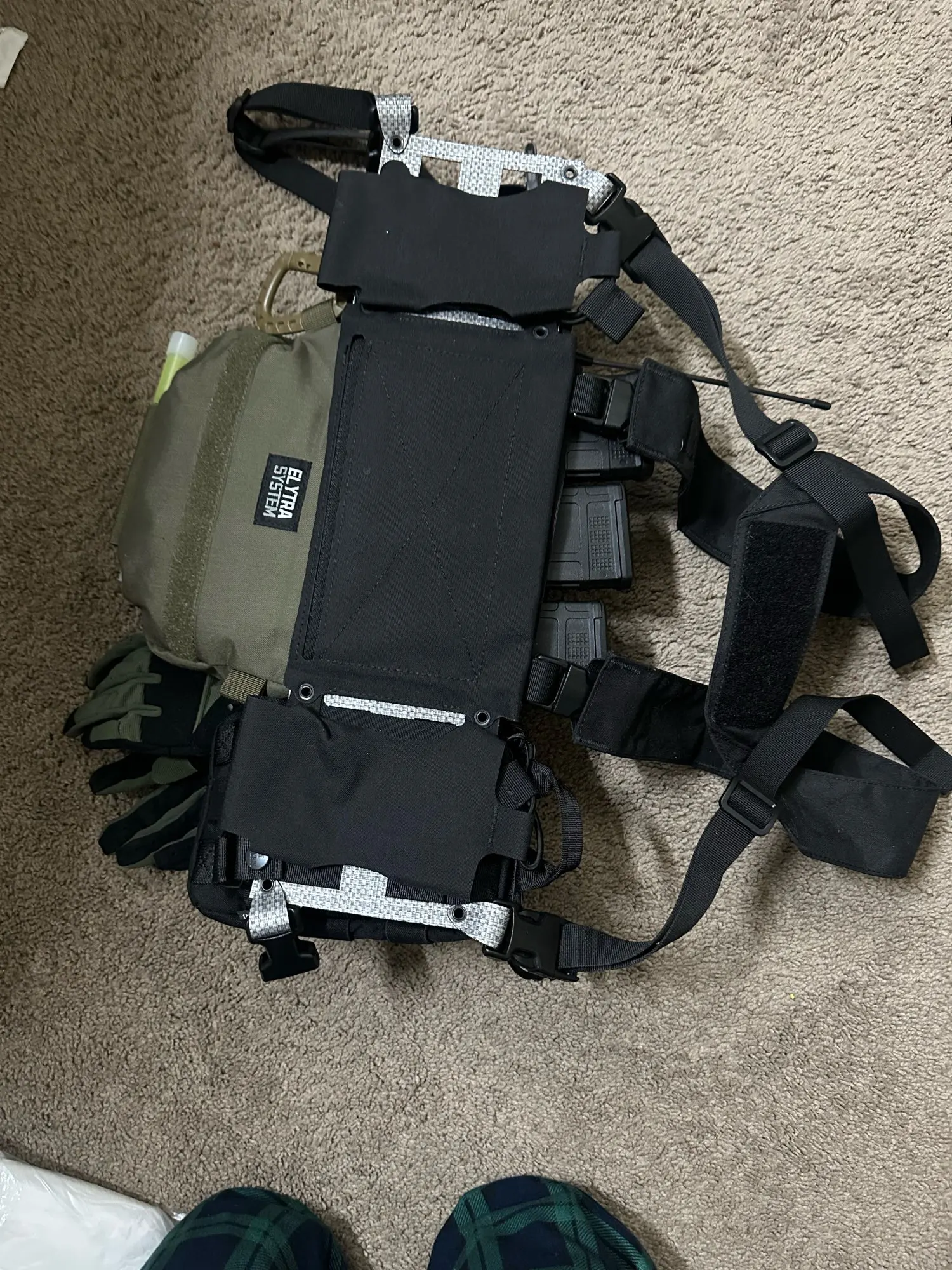 3 Mags Molle Chest Rig "MK5"