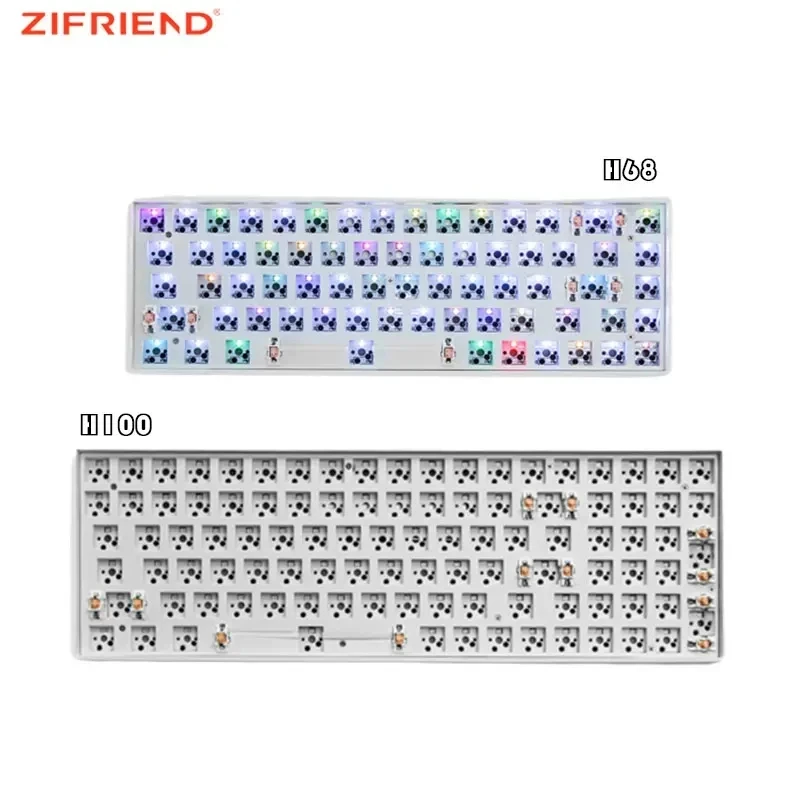 ZIFRIEND-H68-H100-Mechanical-Keboard-Kit-Customized-DIY-Hot-Swappable ...
