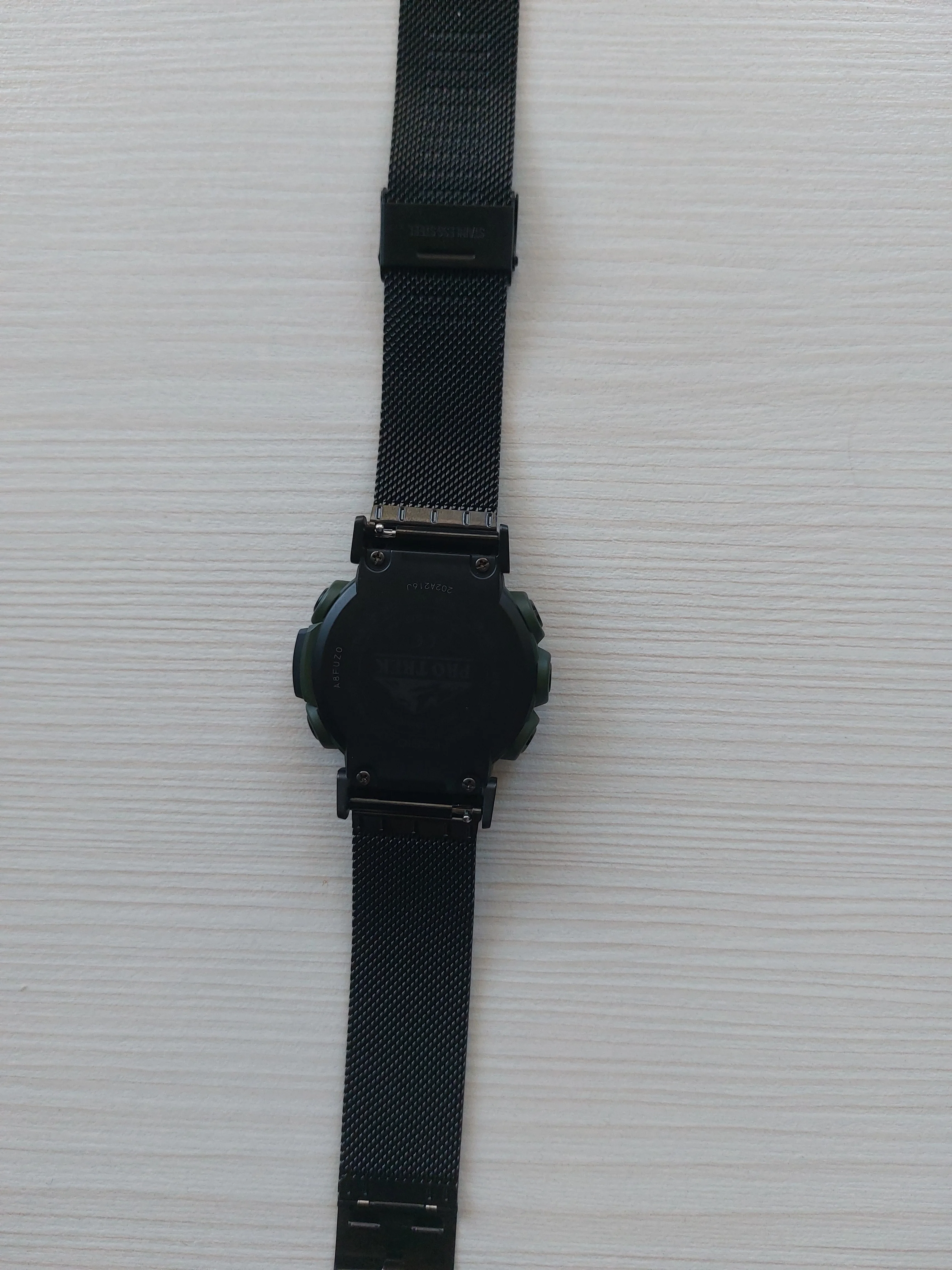 0.6 Milanese loop Bracelet Quick Release Bands Stainless Steel Mesh ...