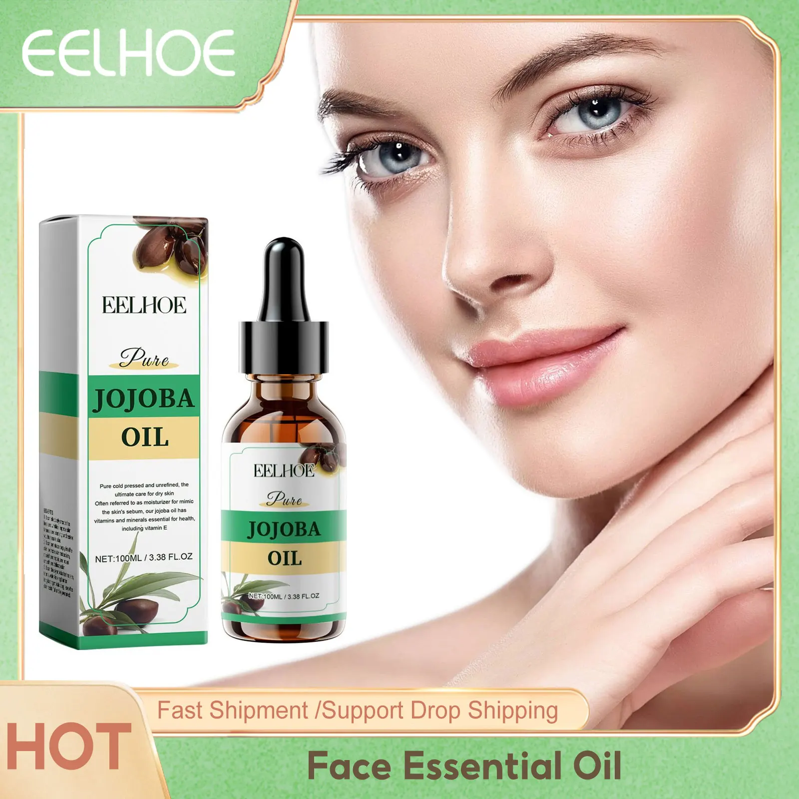Vitamin E Jojoba Oil Restore Skin Elasticity Soften Skin Brighten Skin ...