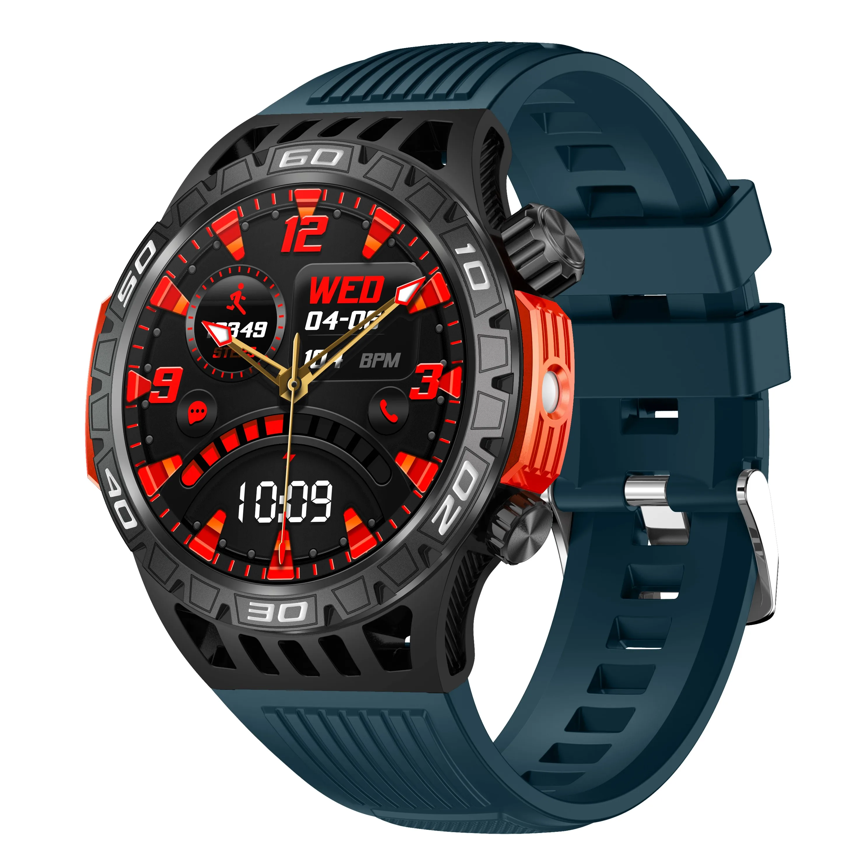 Compass-Watch-HT22-1-46-HD-Display-Smartwatch-100-Sports-Modes ...