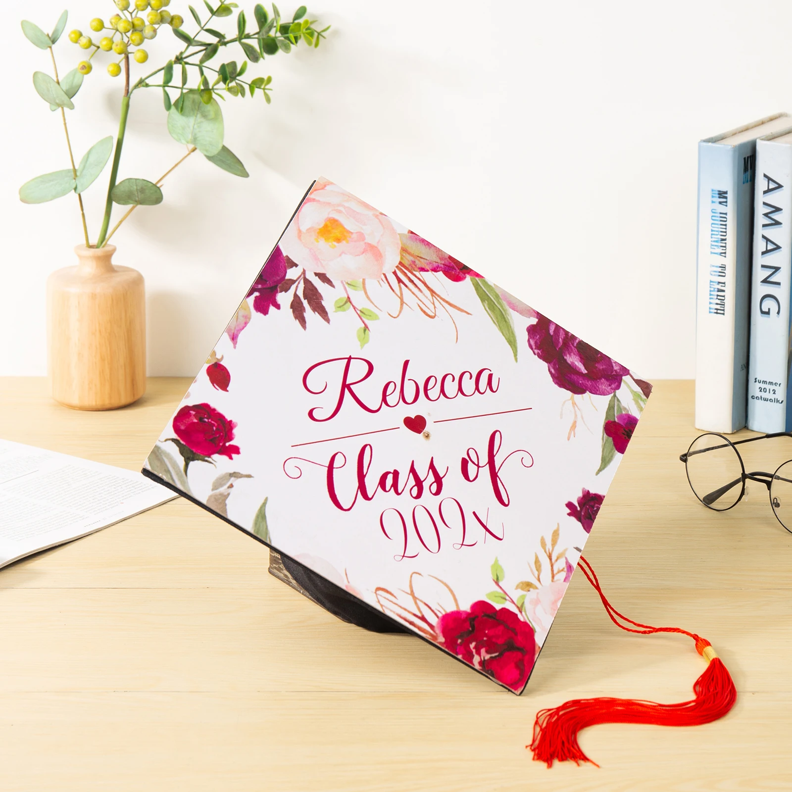 Personalized Unisex Adult Graduation Cap With 2022 Tassel For Men Women ...