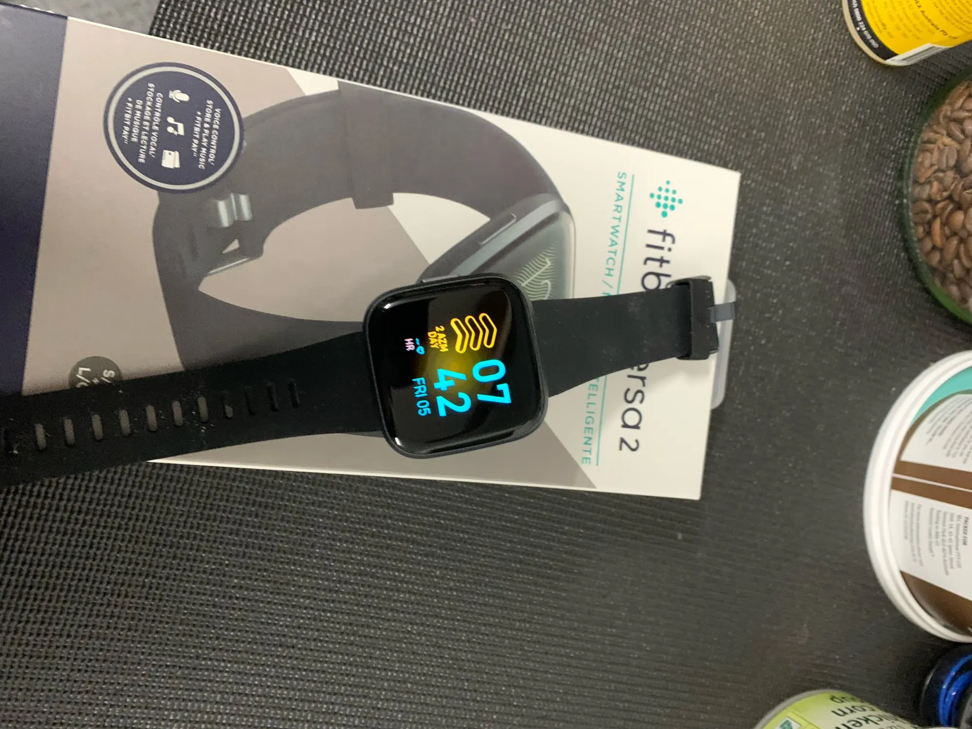 Fitbit Versa 2 Health and Fitness Smartwatch with Heart Rate, Music ...