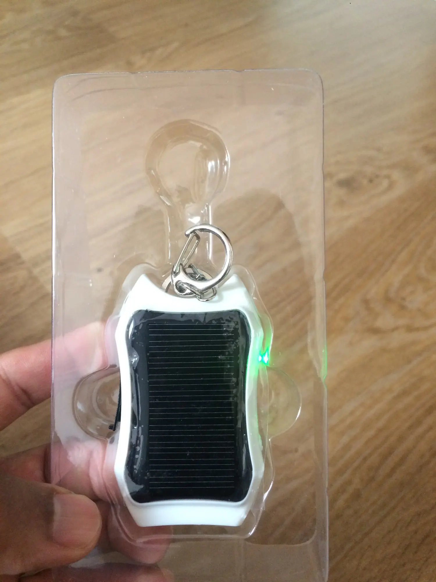 Solar Charger Keychain | SmartLightPanel.com