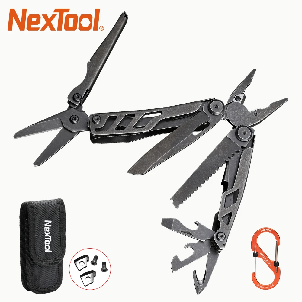 Nextool New Hand Tool Flagship Pro 16 In 1 Multi-tool Edc Outdoor Plier Knife Saw Cutter Bottle ...
