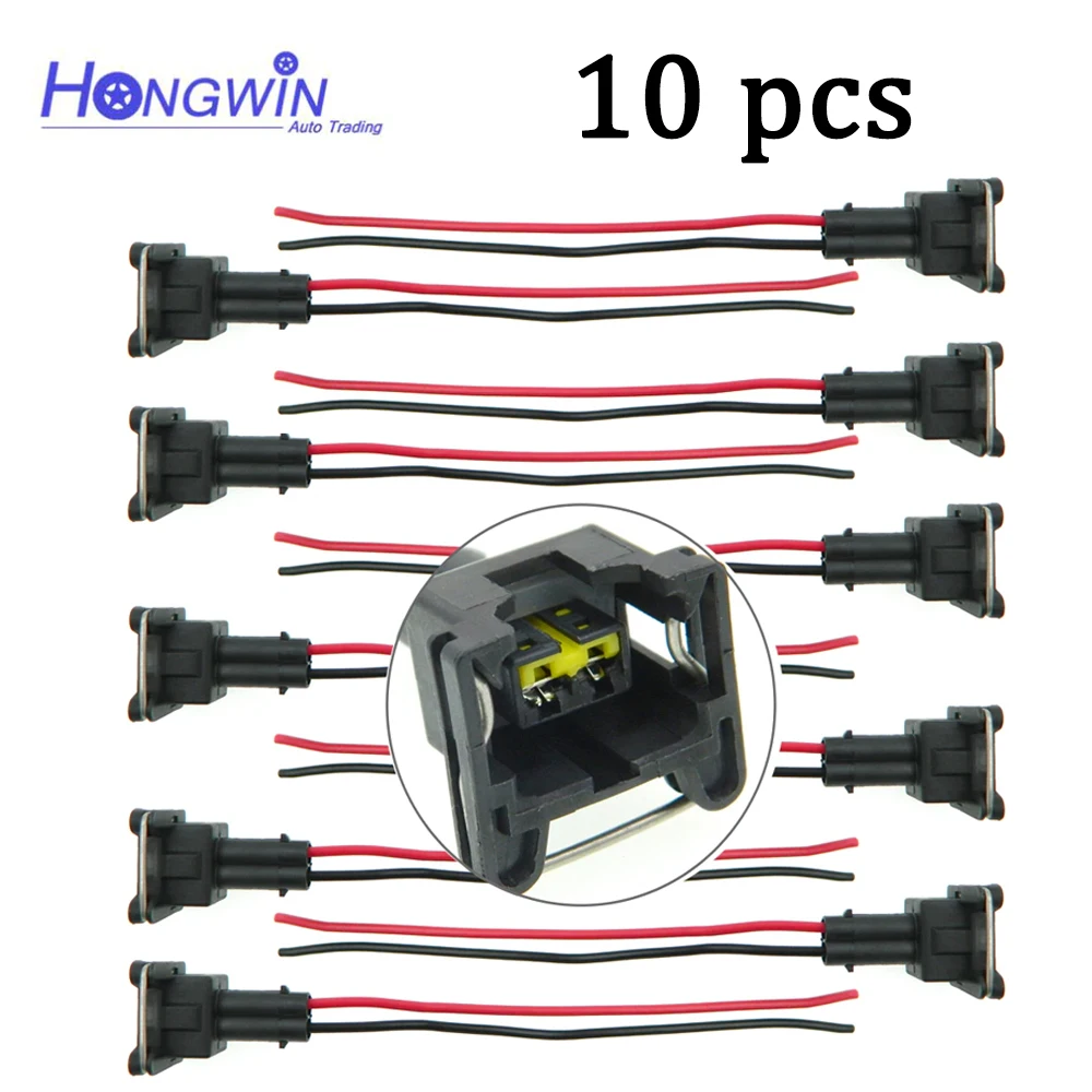 x5-10-Fuel-Injector-Connector-Wiring-Plugs-Clips-Boost-Solenoid-Valve ...