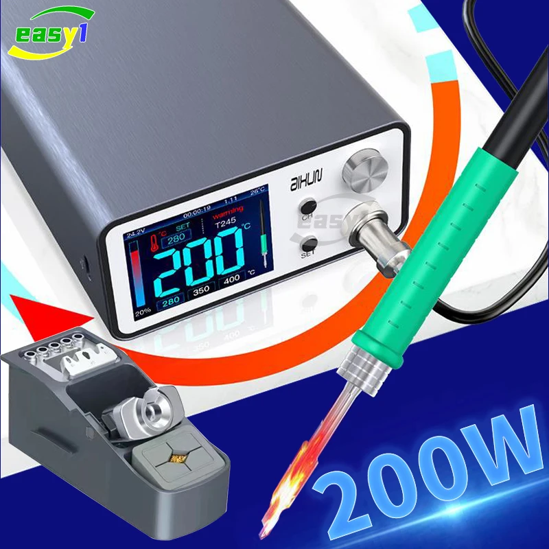 Aixun T3A T3B 200W Intelligent Soldering Station With T245/T12/936/T115/T210 Handle Iron Tips ...